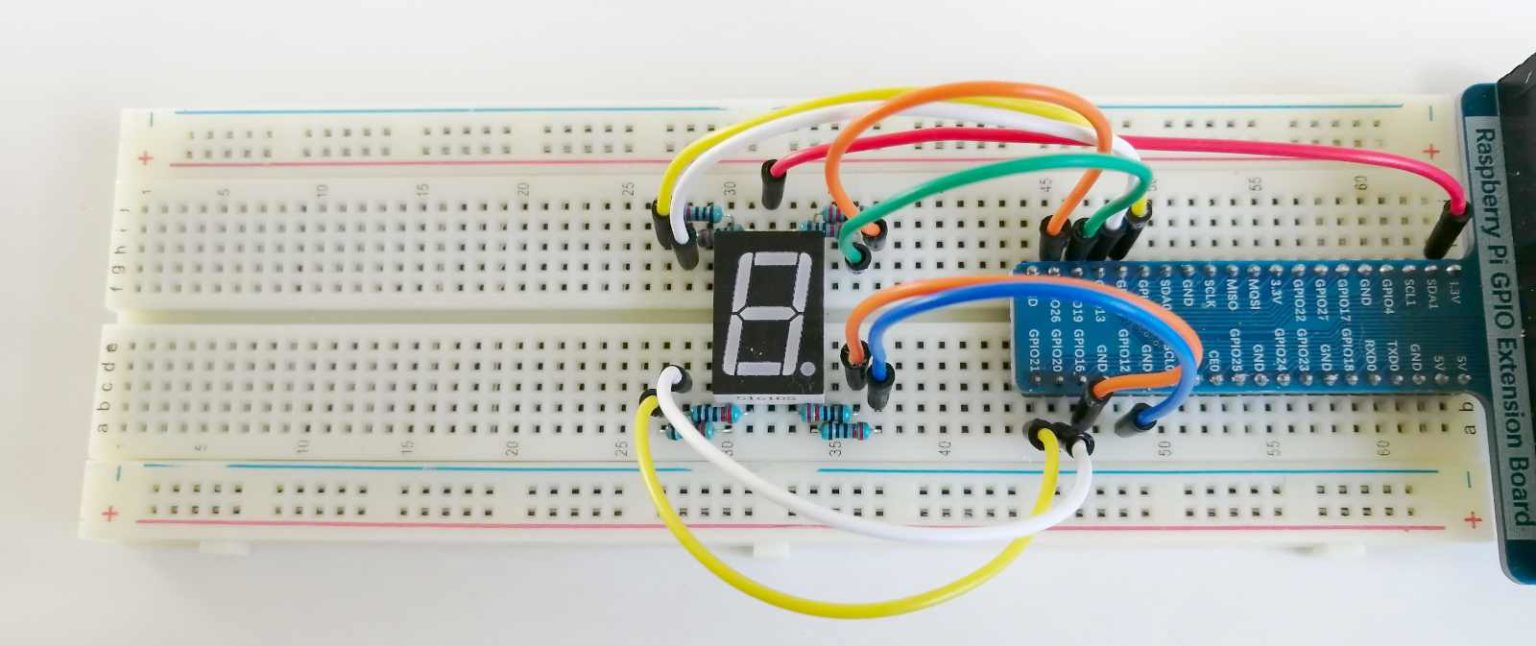 ラズパイで7セグメントLEDに数字やアルファベットを表示させる方法 | e-DIY