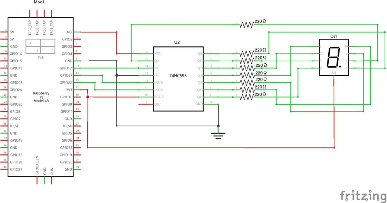 シフトレジスタ【74HC595】の使い方を解説 | e-DIY