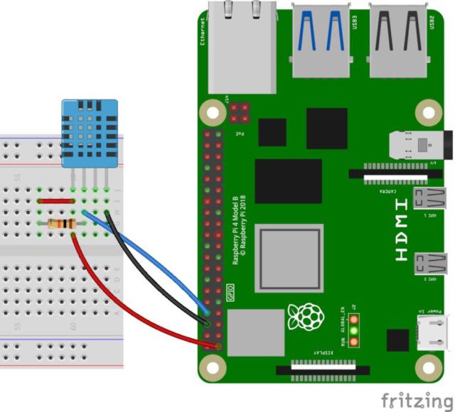 【DHT11の使い方】Raspberry Piで温度と湿度を取得する方法 | e-DIY