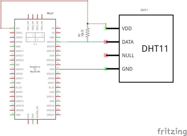 【DHT11の使い方】Raspberry Piで温度と湿度を取得する方法 | e-DIY