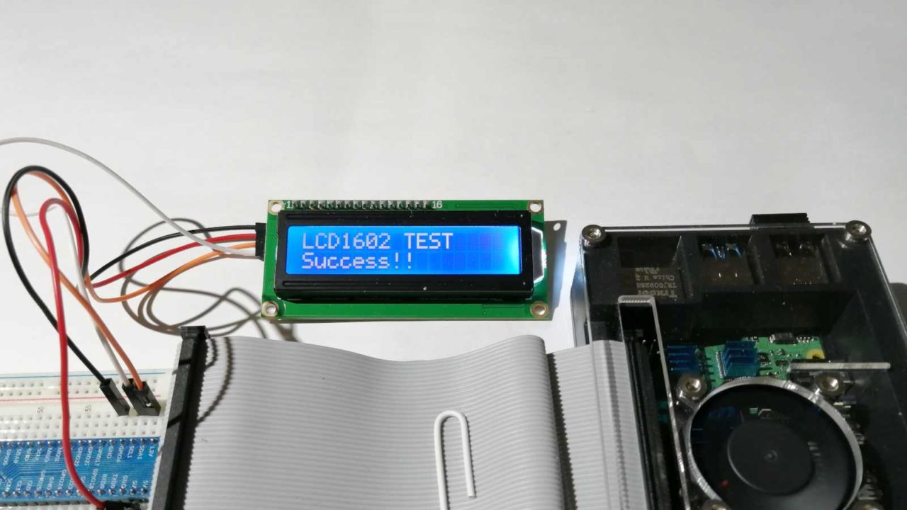 LCD1602をRaspberry PiとPCF8574を使って制御する方法 | e-DIY