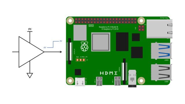 Raspberry Pi 4BのGPIO端子に5V系デバイスを接続する時の注意点と対策方法 | e-DIY